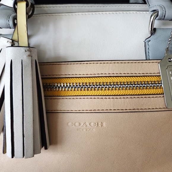 Coach | Bags | Coach Legacy Colorblock Leather Candace Med Carryall 999 ...